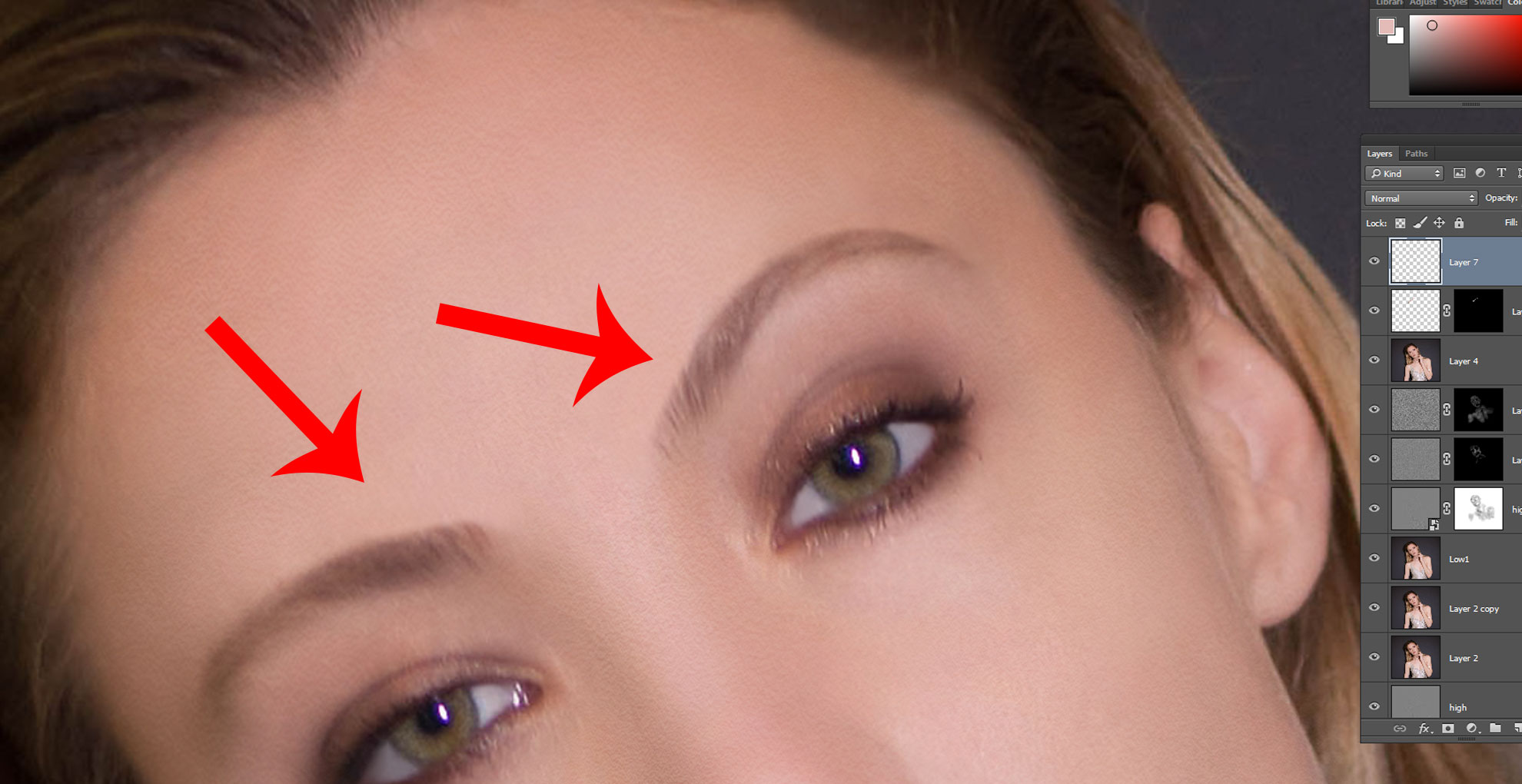 Model Beauty Retouching in Photoshop | Clip and Touch