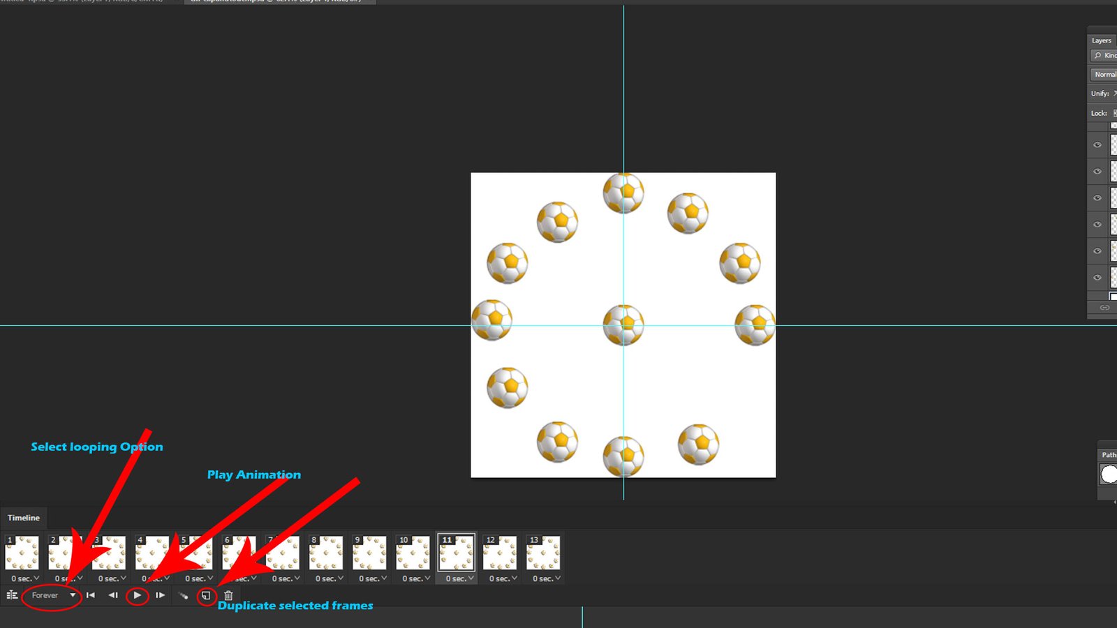 How To Make Animated Gifs in Photoshop CS6 Effective
