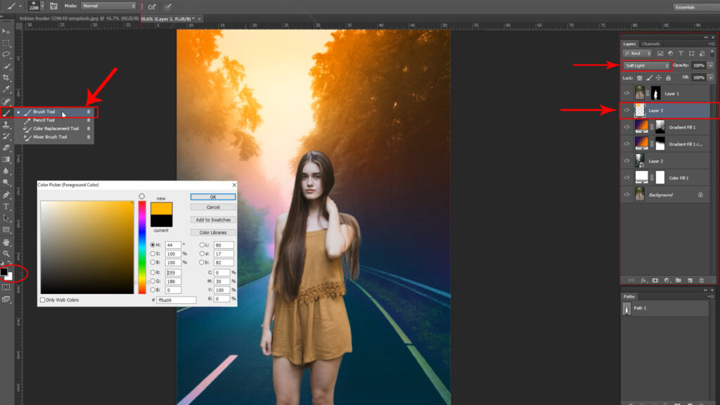 Changing a Background for dramatic Effect in Photoshop - CNT