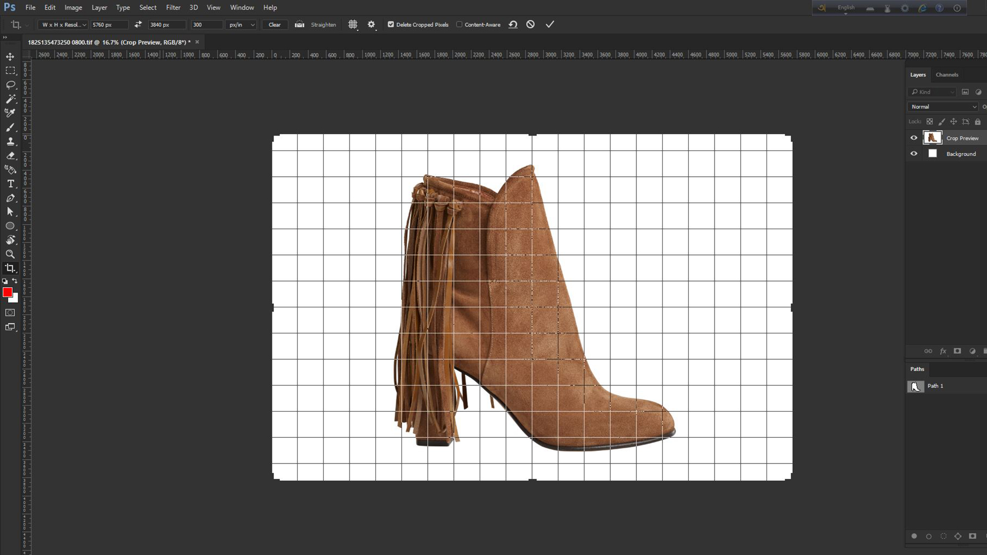 Image Cropping in Photoshop and Light Room