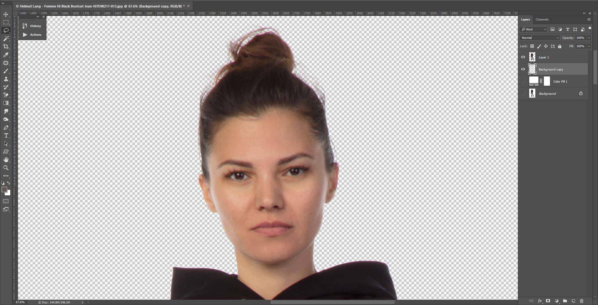How to make background transparent in 1 minute